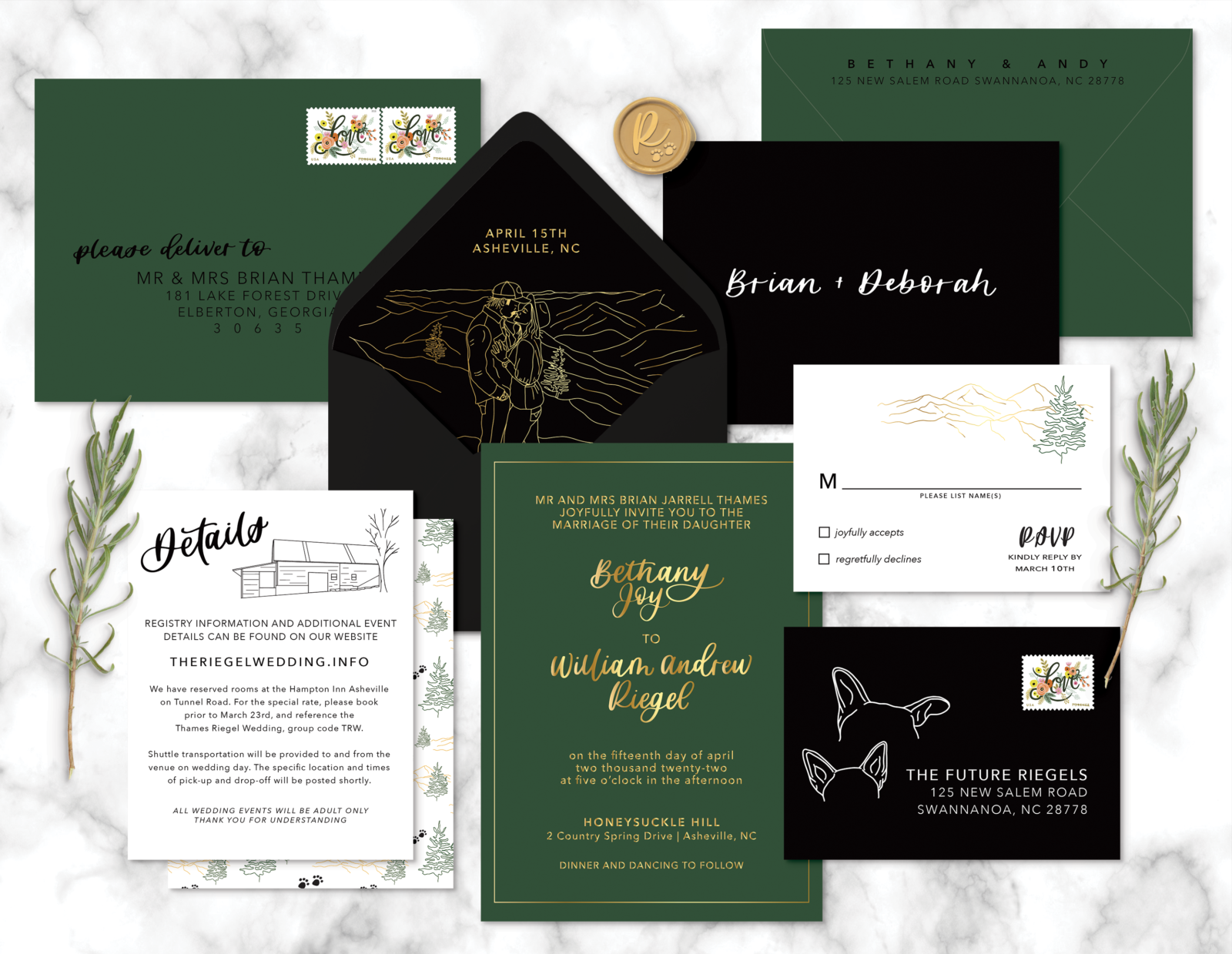 Wedding Calligrapher & Invitation Designer